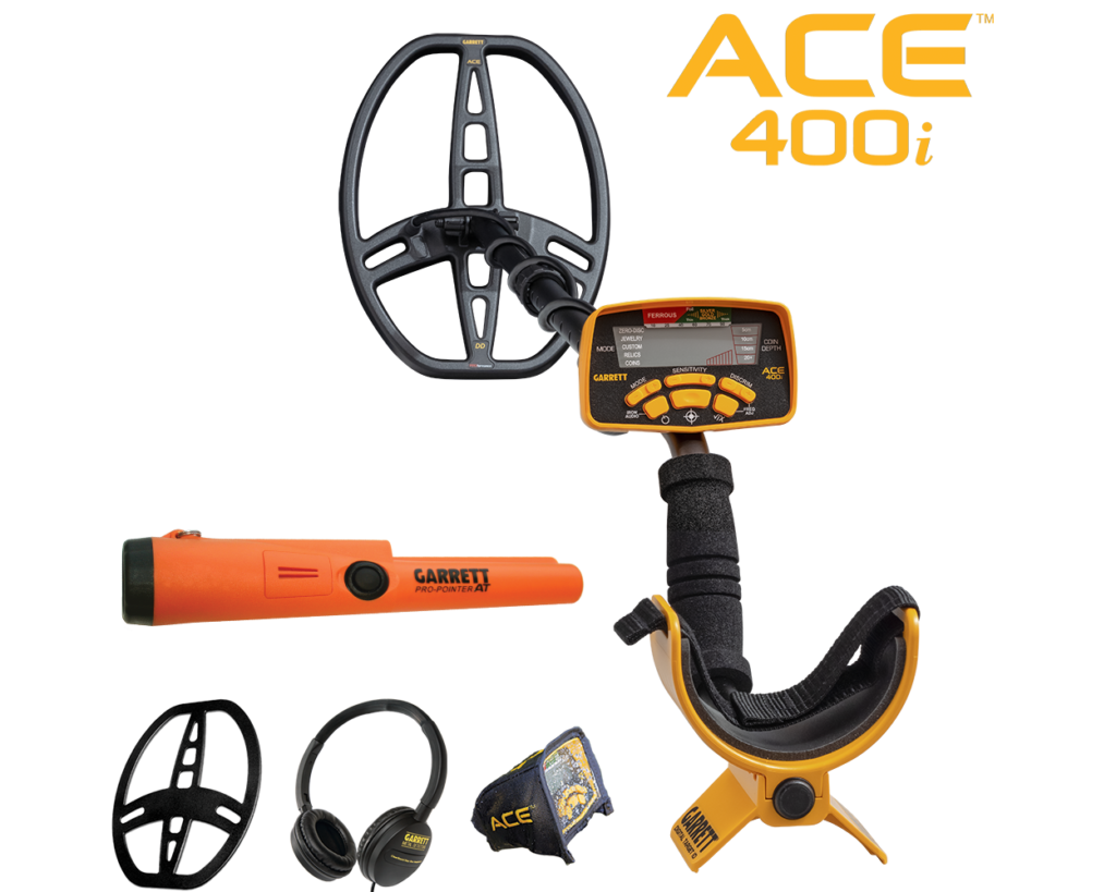 Garrett ACE 400i 2022 Metal Detector - Wolds Detecting | Metal ...